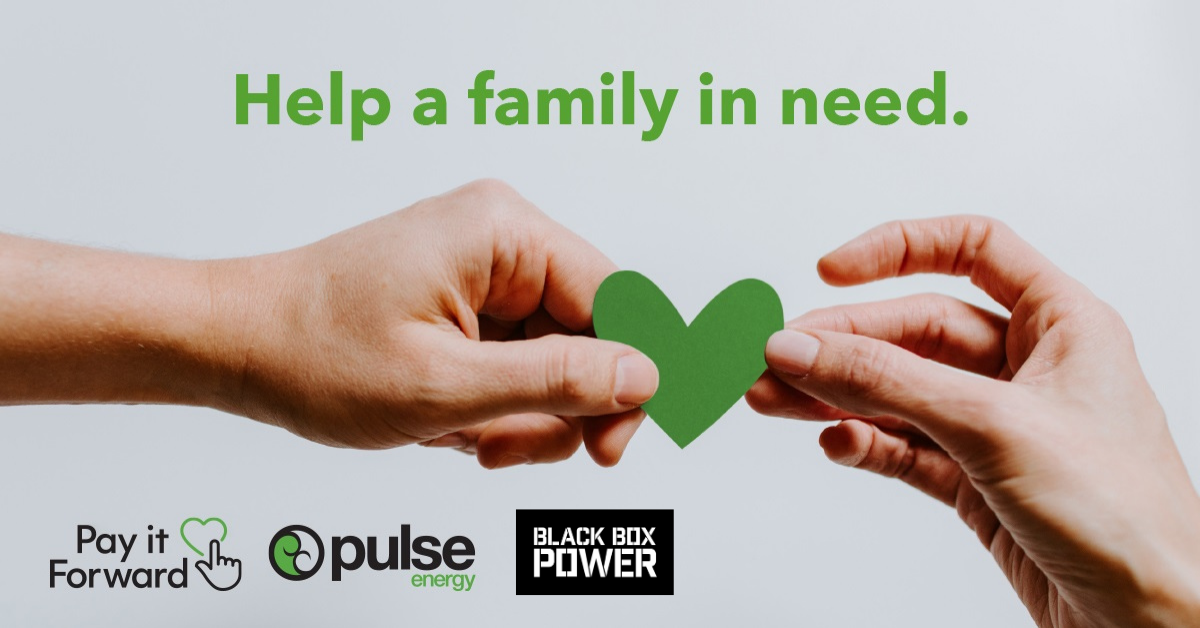 Pulse Energy | Black Box Power Pay It Forward Programme